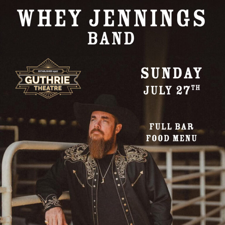 Get Tickets - Whey Jennings 7/27 - The Guthrie Theatre